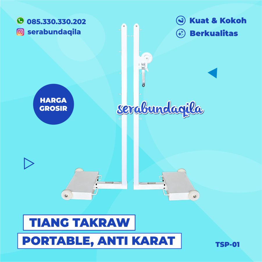 Tiang Sepak Takraw Portable TSP-01 Murah | Peraga Olahraga | Siplah ...