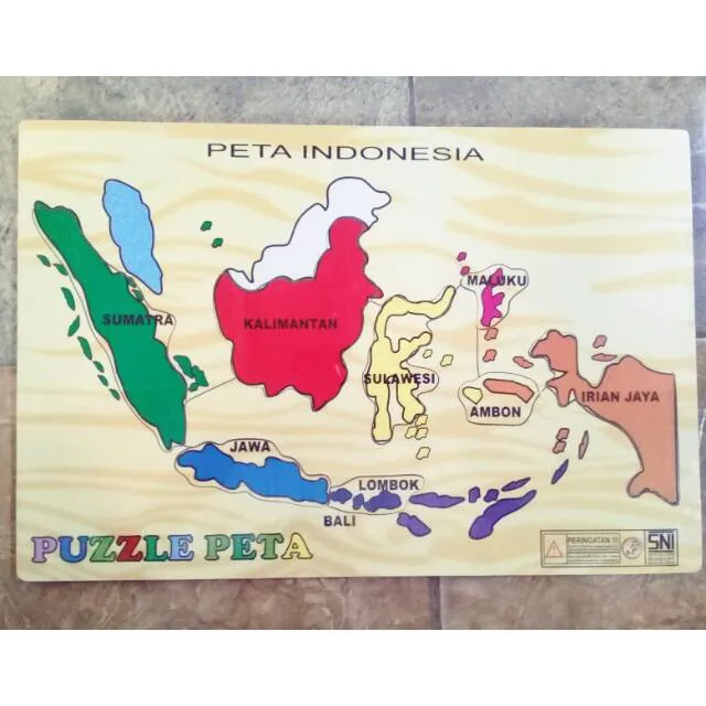 APE PUZZLE PETA INDONESIA | Peraga Edukasi Anak | Siplah Masmedia
